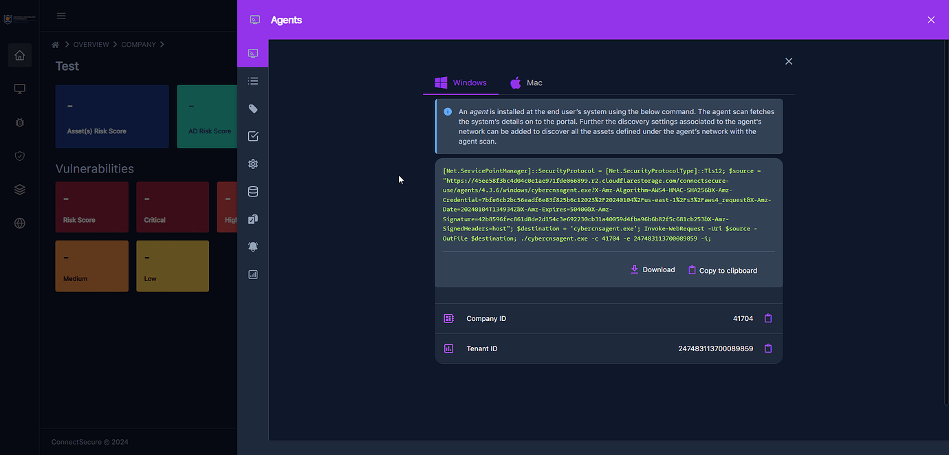 CyberCNS Global Deployment V4 Agent - Software, Tasks & Script Requests - ImmyBot Community